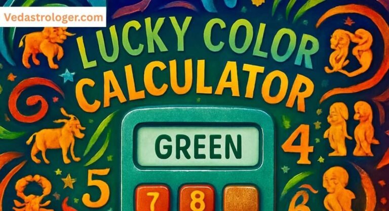 Free Lucky Color Calculator Numerology : Find Lucky Color According To ...